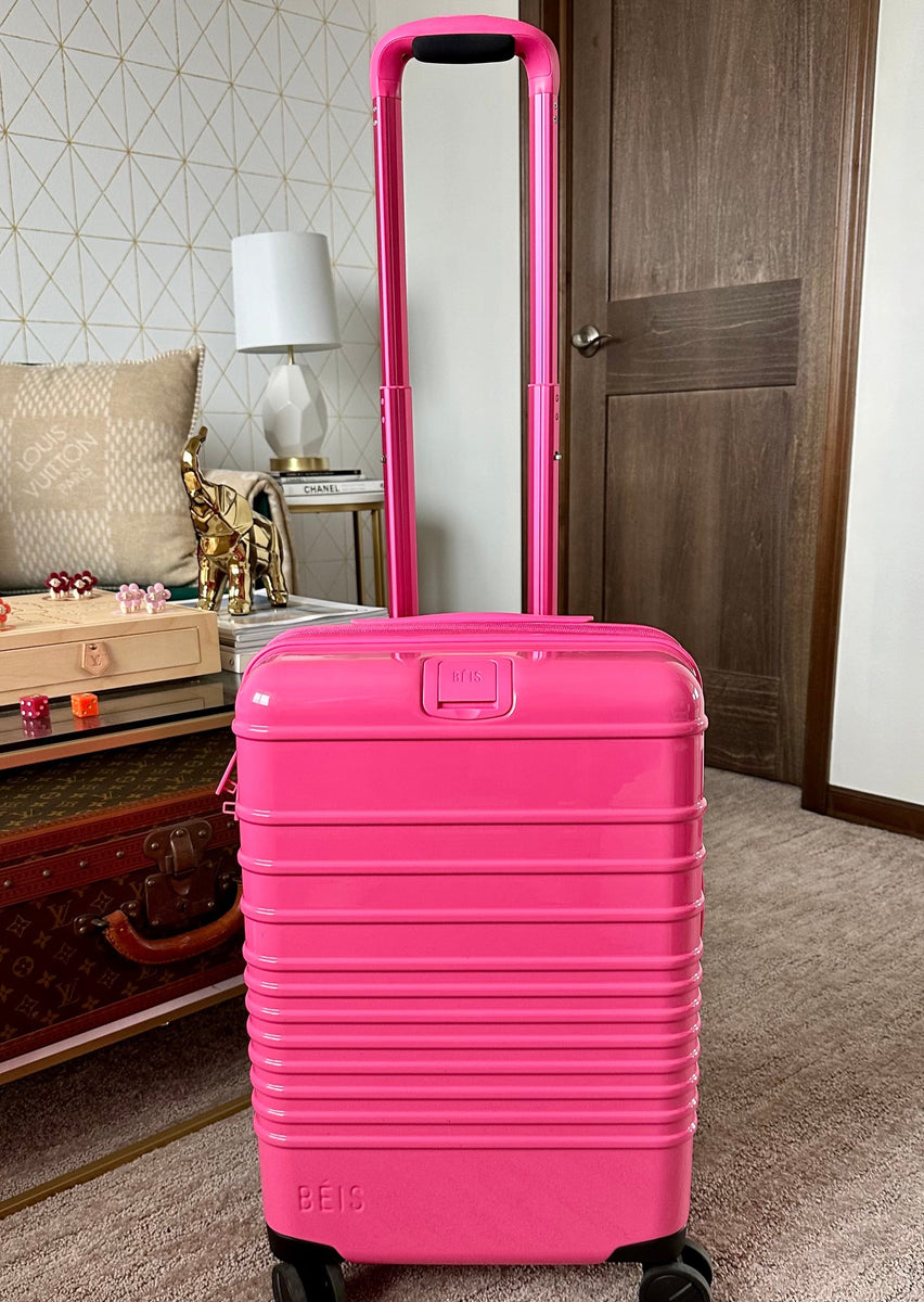 Beis Carry On Roller Barbie Pink DAC beis-carry-on-roller-barbie-pink-dac