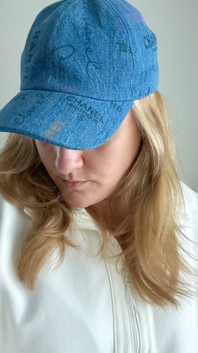 Chanel Denim Mood Cap Hat Blue – DAC