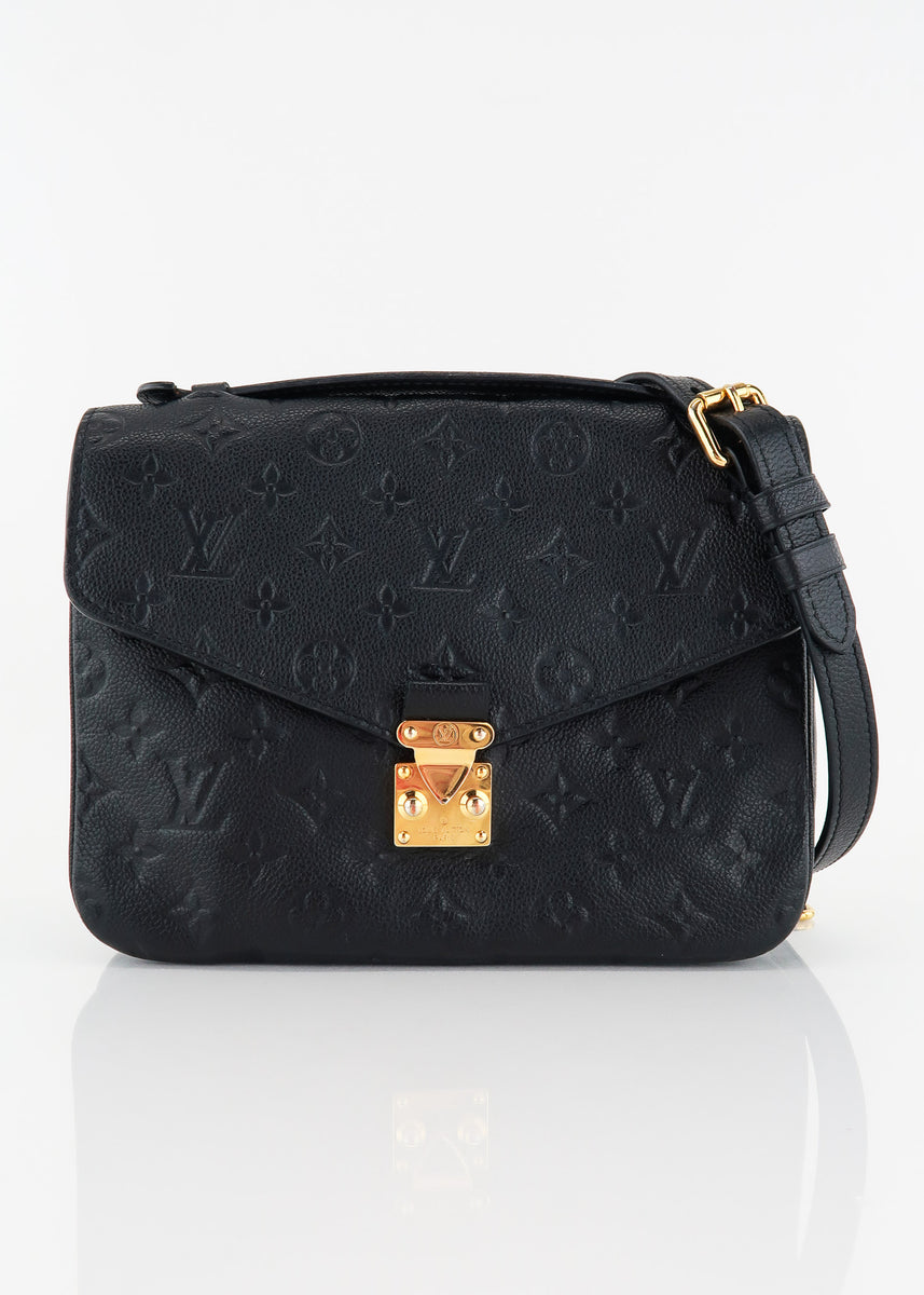 Louis Vuitton Empreinte Monogram Pochette Metis Black – DAC