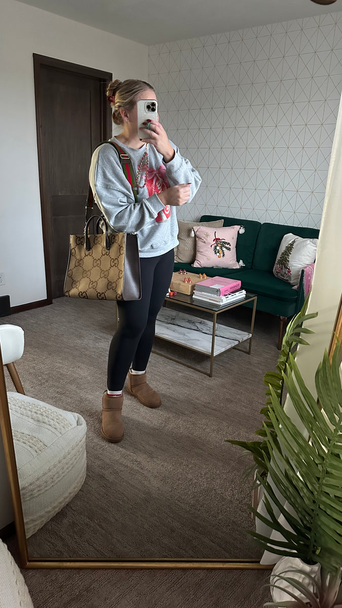 Gucci Monogram Jumbo GG Calfskin Web Tote Camel – DAC