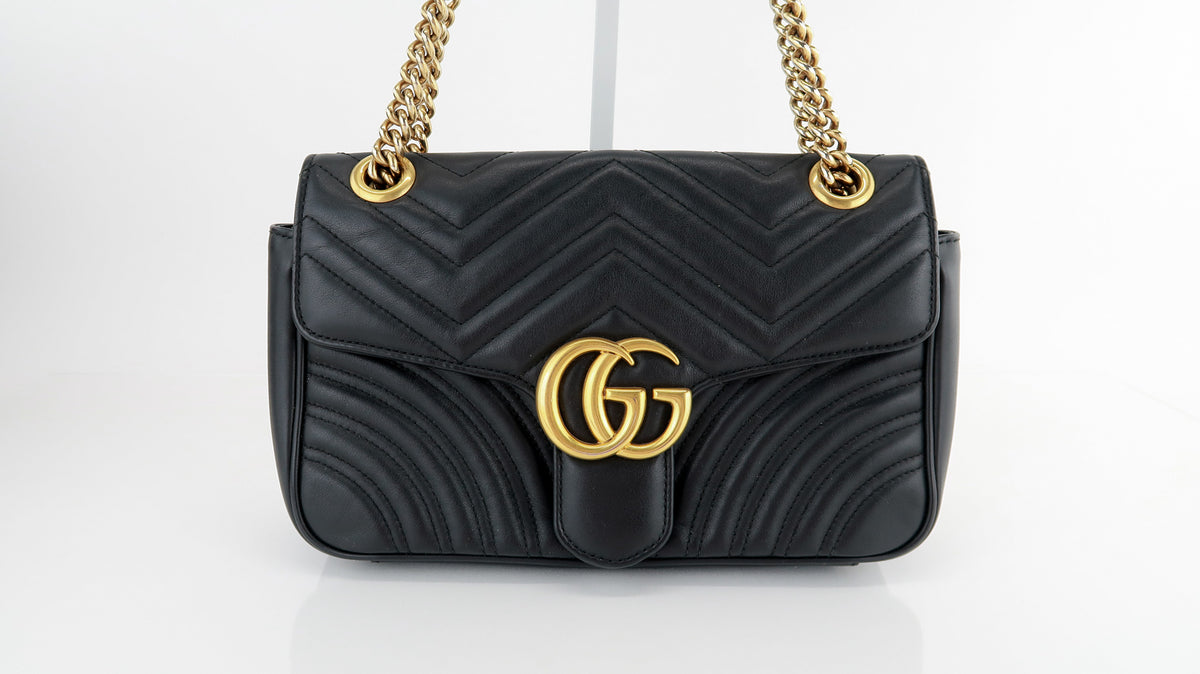 Gucci Marmont Small Flap Black – DAC