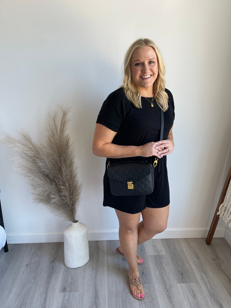 Louis Vuitton Empreinte Monogram Pochette Metis Black – DAC